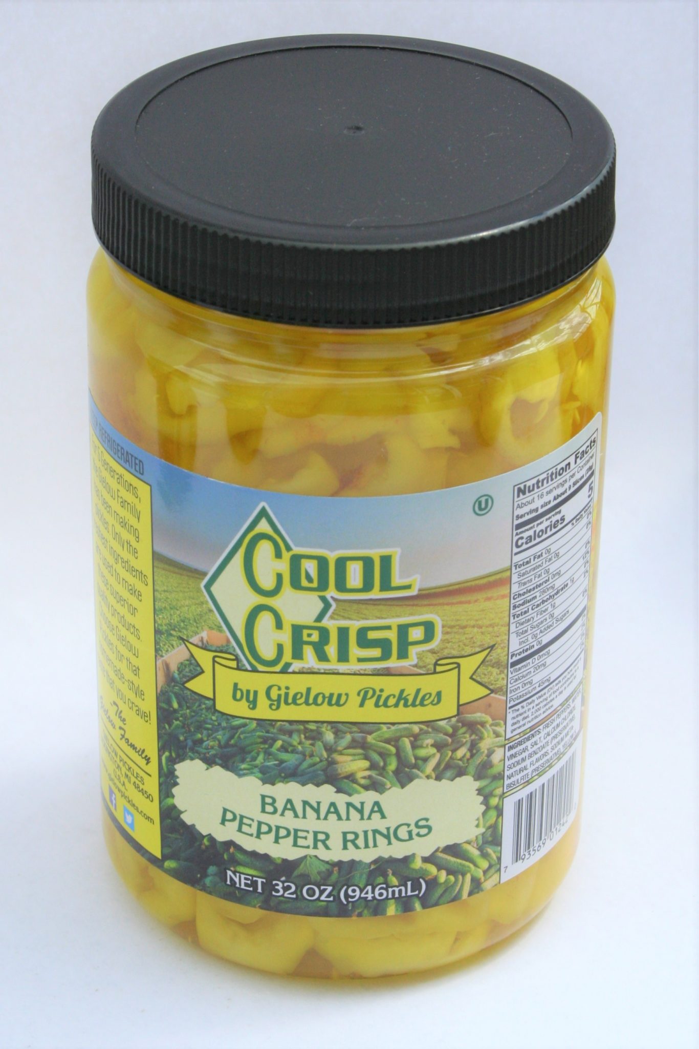 Banana Pepper Rings – Gielow Pickles